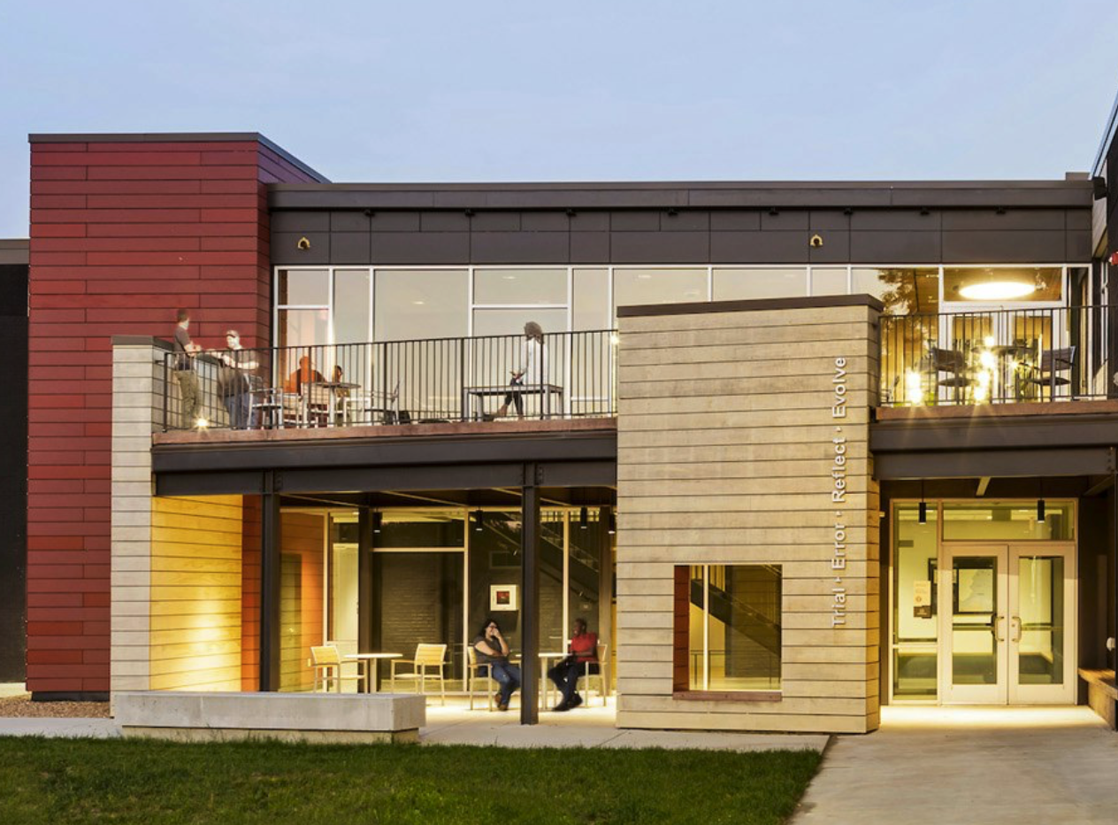 Rainscreen Renovation for the Emil & Grace Shihadeh Innovation Center | ECO Cladding